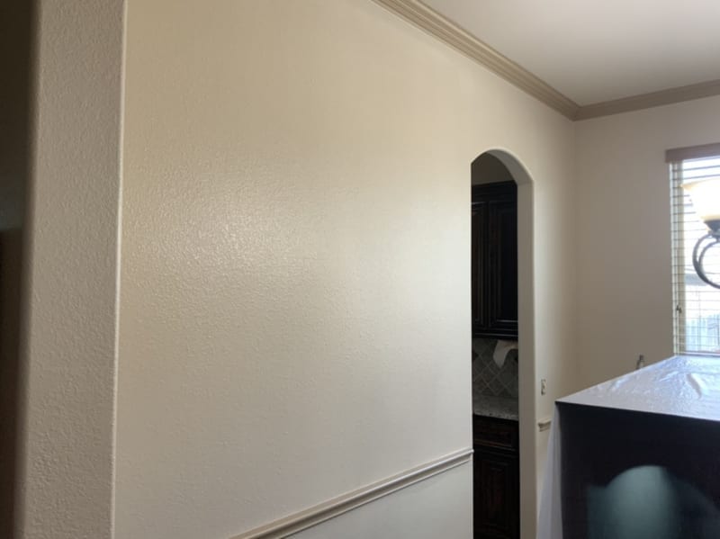 Tan Painted Walls and Ceilings - SurePRO Painting