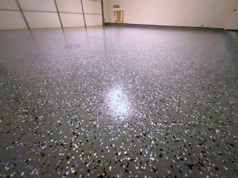 Garage Floor Epoxy Finish – SurePRO Painting